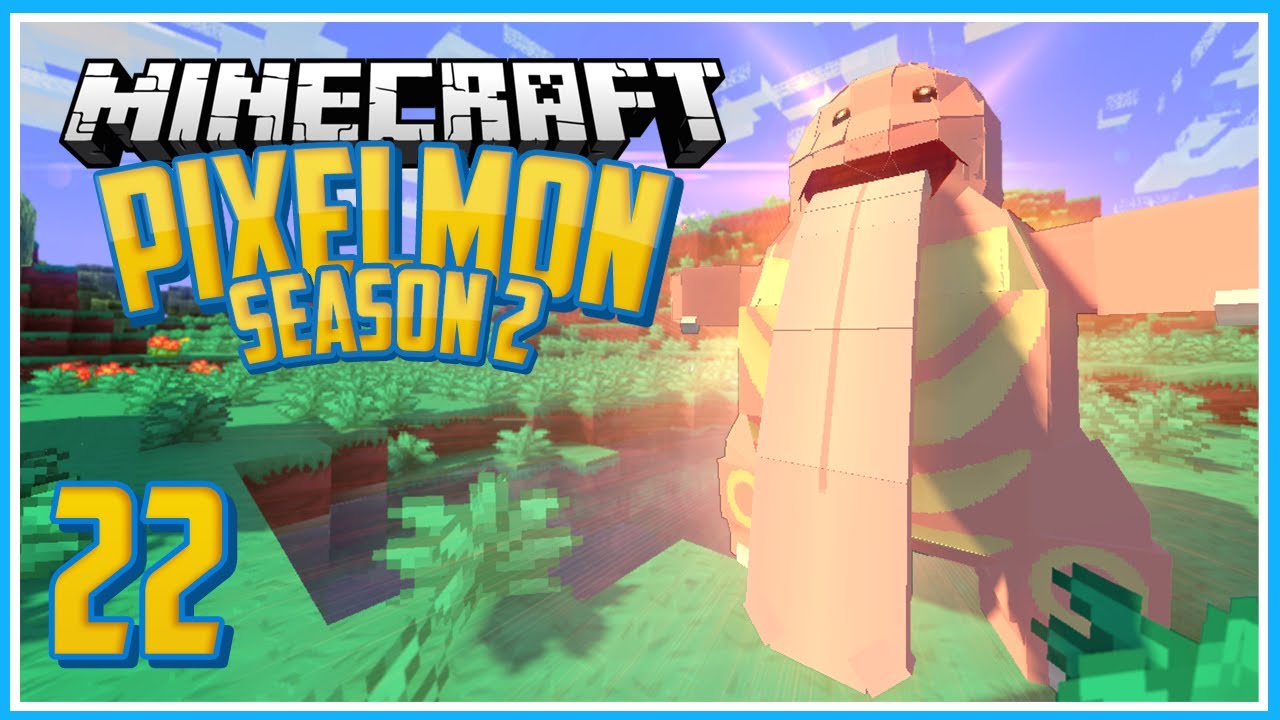 Pixelmon Season 2: Episode 22 - Venonat Chase & Rubber Trees!! - YouTube