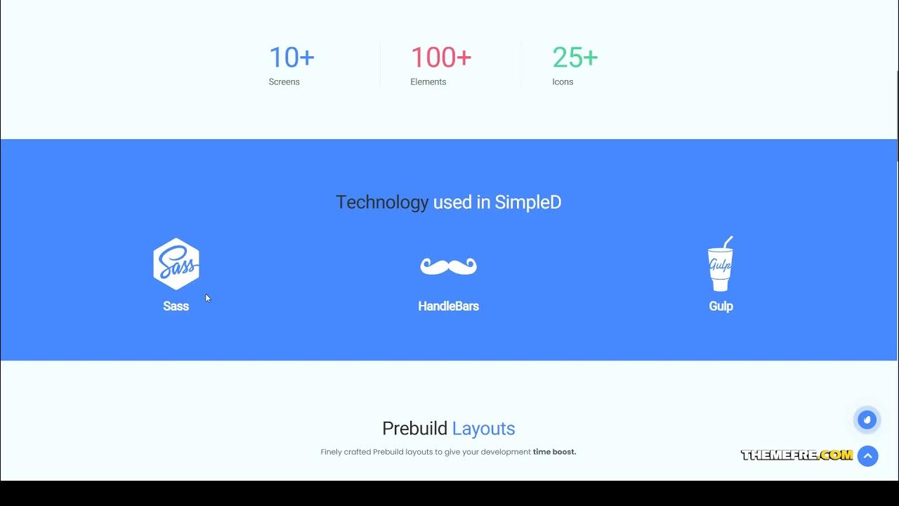SimpleD - Laravel Vue JS HTML SCSS Admin Template scss gulp admin 13 Easy Create Website - YouTube