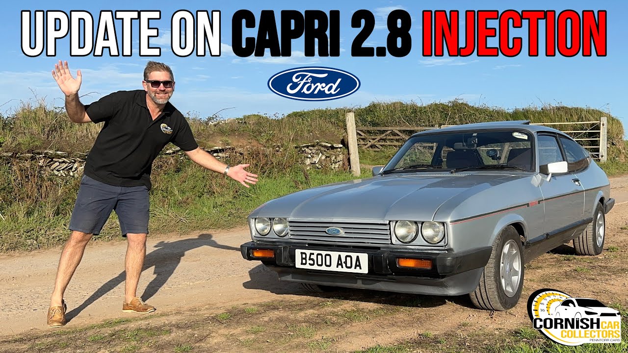 WORK CONTINUES on my Ford Capri 2.8 Injection Restoration Update - YouTube