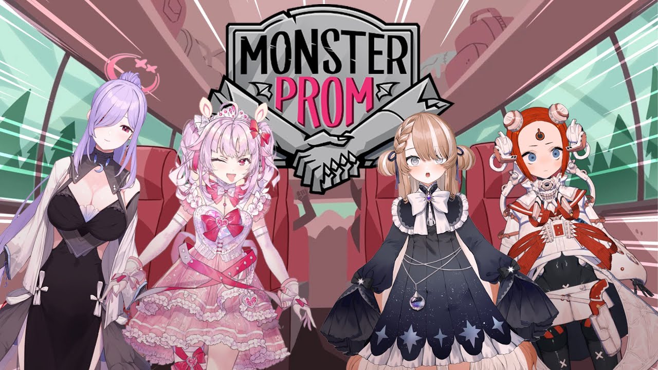 【Monster Prom】I HATE PROM ft. @AmoriaVNU @YurikagoKokone @MeetaVNU ...