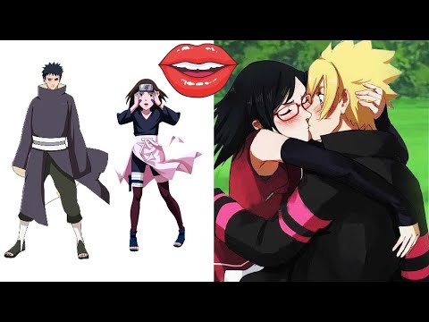 Besos increíbles en los personajes de Naruto🔥🔥🔥