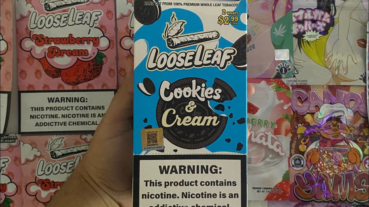 Berner Has A Loose Leaf !?!? (Cookies & Cream Loose Leaf Review) - YouTube