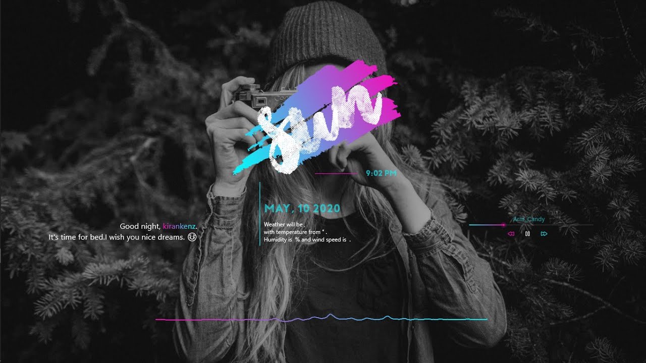 Edit Rainmeter Skins Youtube