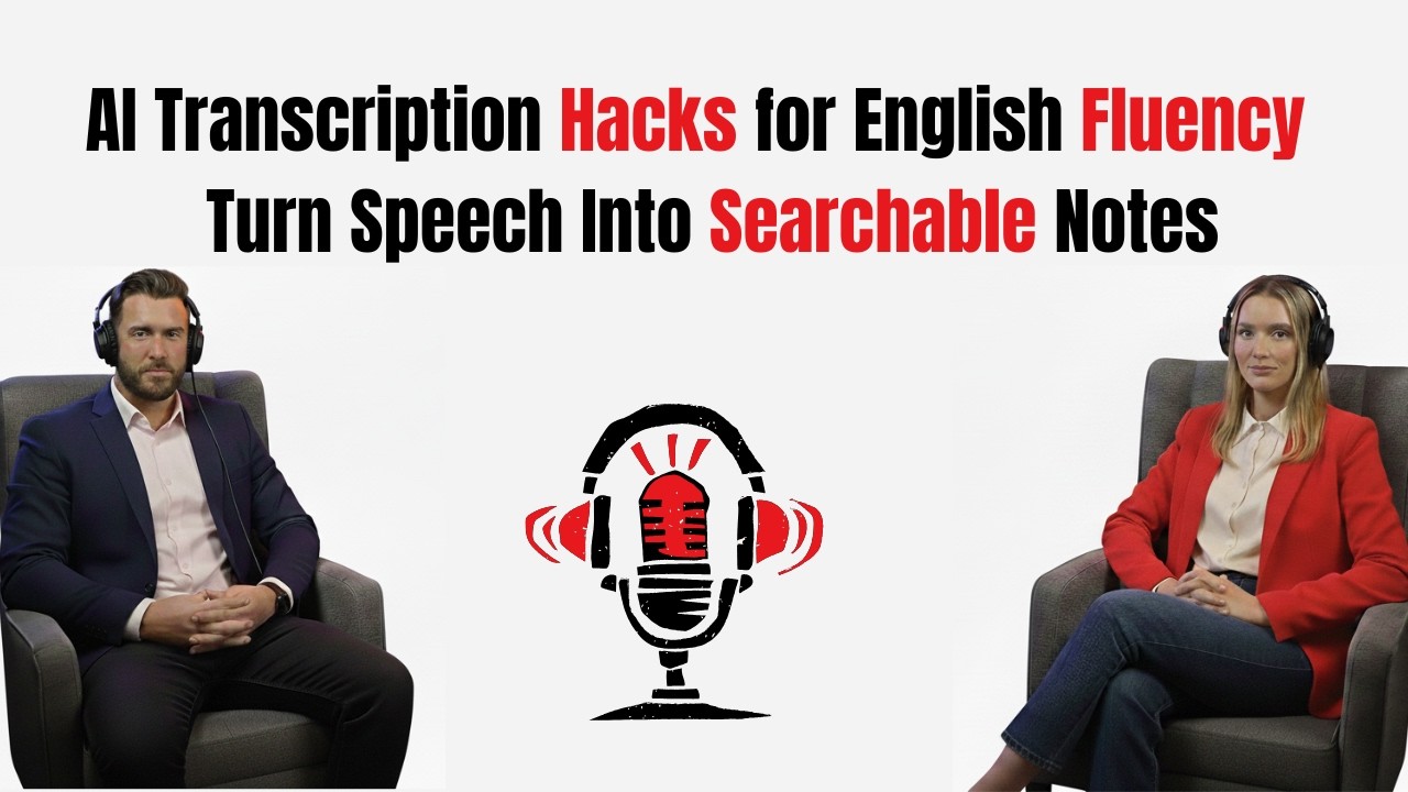 AI Transcription Hacks for English Fluency | Turn Speech Into ...