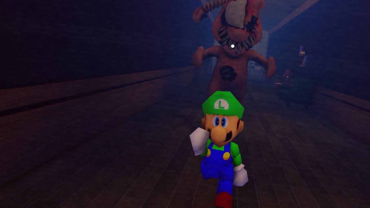 ROBLOX (Horror): Teddy Escape Chapter 1 w/Luigi Full Playthrough - YouTube