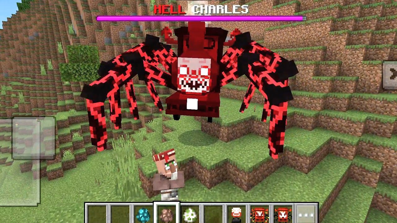 Choo Choo Charles Minecraft PE - YouTube