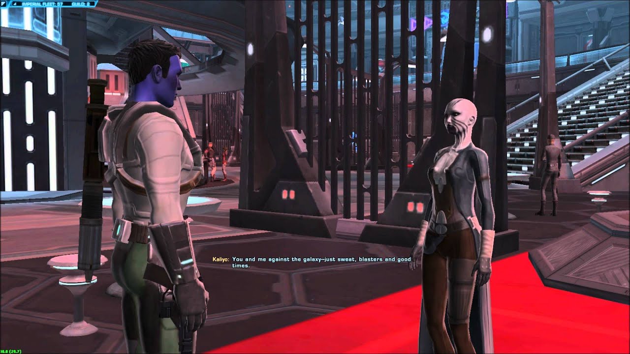 SWTOR IA First Conversation with Kaliyo D'jannis - Part of the Team ...