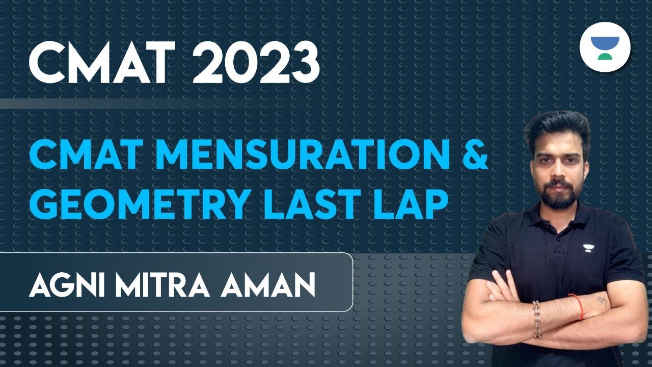 Last Lap to CMAT 2023 | Mensuration and Geometry #cmat2023 - YouTube