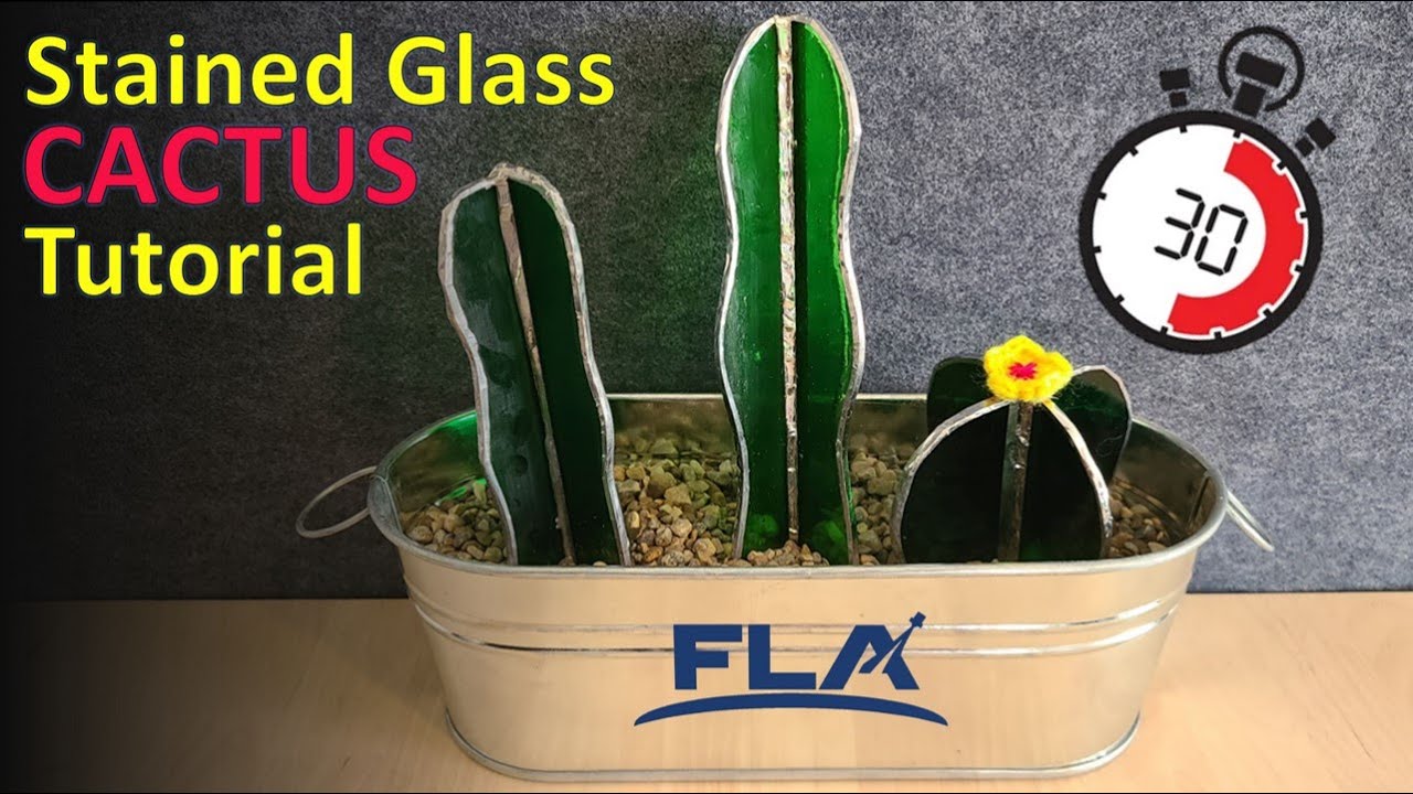 ABSOLUTE BEGINNER Stained Glass Craft Tutorial - YouTube