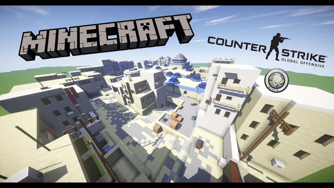 CS:GO (old) Dust 2 in Minecraft | Timelapse - YouTube
