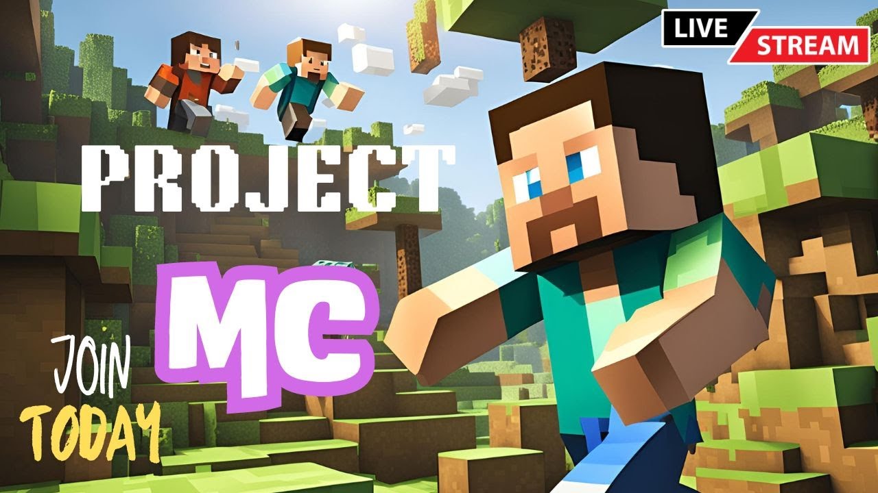 Project MC IS Here join and start grinding now - YouTube