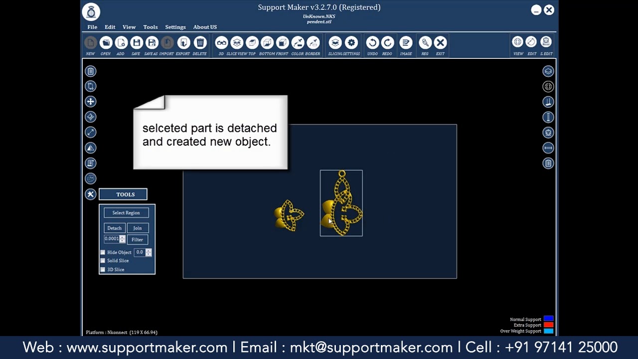How detach or join two or more object contain Multiple objects Using ...
