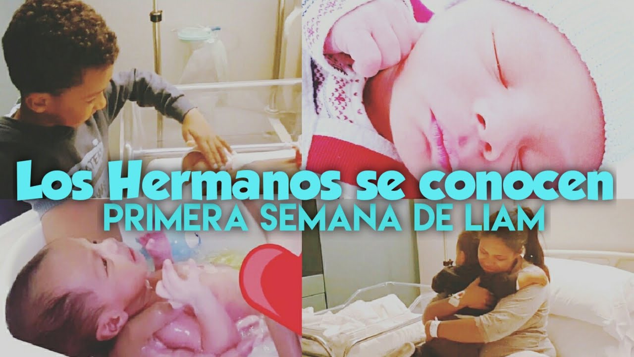 Primer baño del bebé recien nacido|Primera semana en casa|Los Hermanos ...