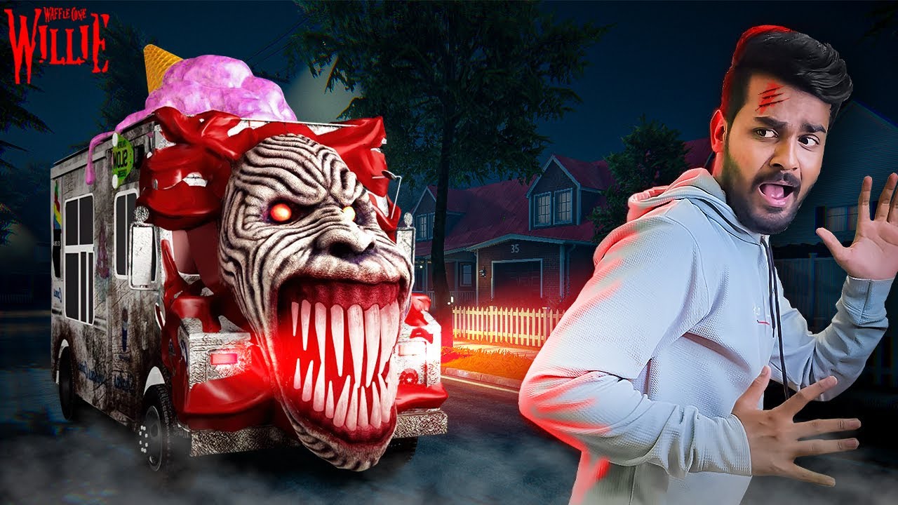 SCARY ICECREAM TRUCK FOLLOWING ME At 2AM😱🍦| Waffle Cone Willie | Horror ...