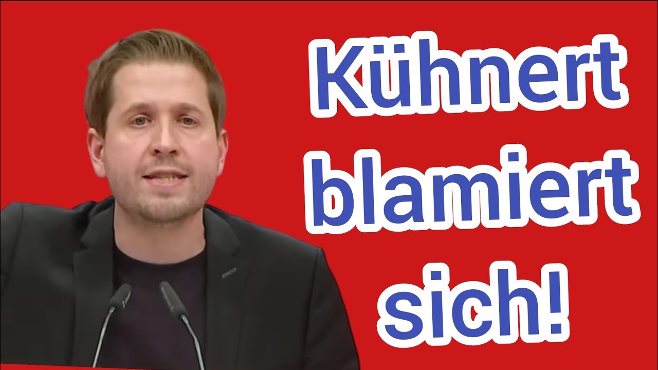 Kevin Kühnert blamiert sich mal wieder bei Maybrit Illner - Beatrix von ...