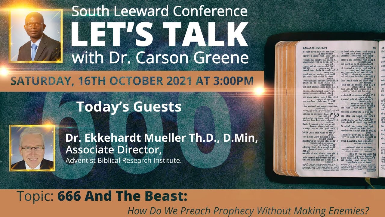 Let's Talk with Dr. Carson Greene // October 16th, 2021 - YouTube