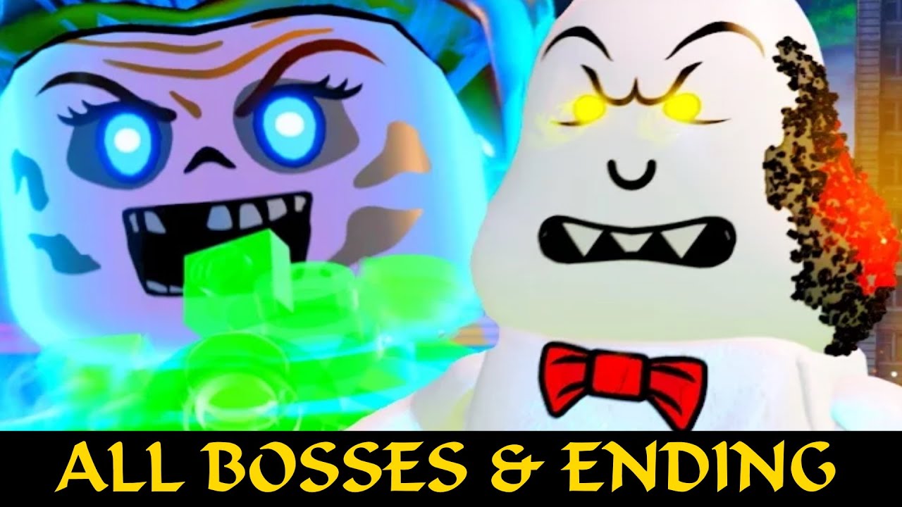 LEGO Dimensions Ghostbusters 2016 Story Pack All Bosses & ENDING - YouTube