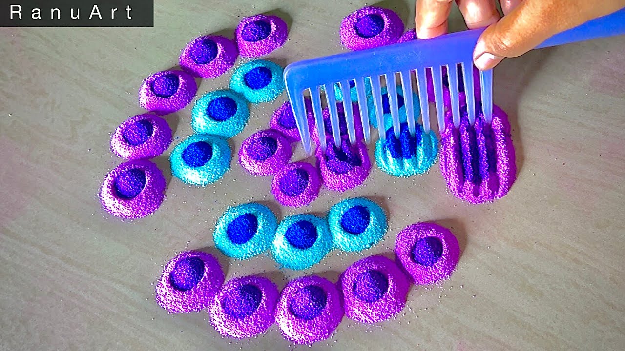 Simple Rangoli | Diwali Rangoli Designs | Navratri Rangoli designs ...