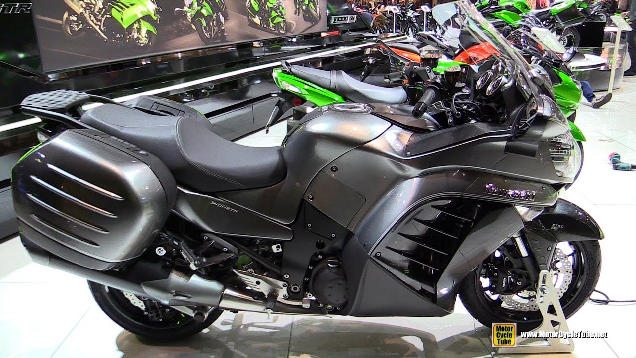 2017 Kawasaki 1400 GTR - Walkaround - 2016 EICMA Milan - YouTube