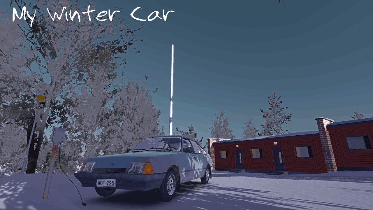 My Winter Car Серия #1 - Здравствуй, зима! - YouTube