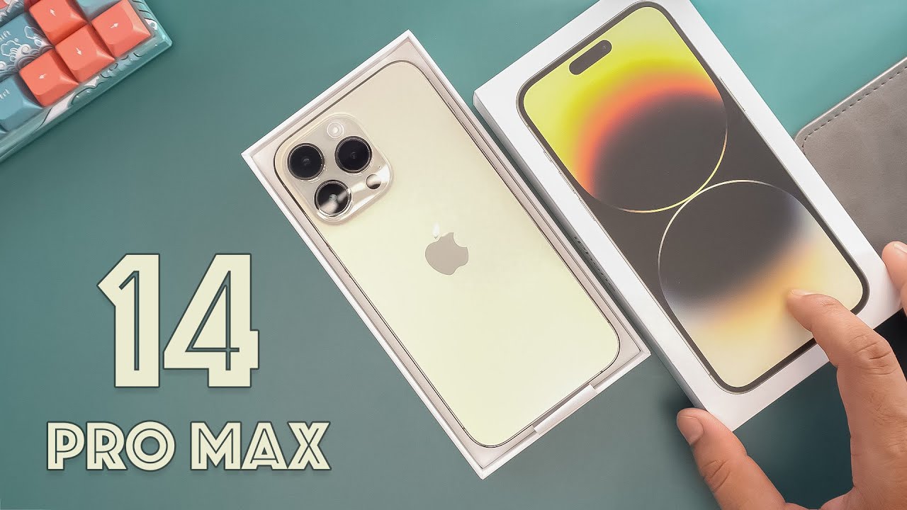 iPhone 14 PRO MAX Unboxing & Review! - YouTube