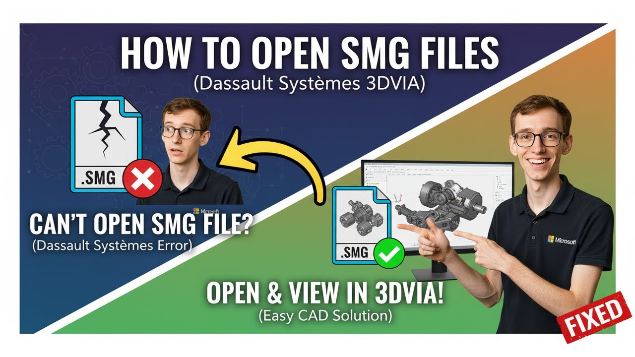 How to Open SMG Files (Dassault Systèmes 3DVIA) - YouTube