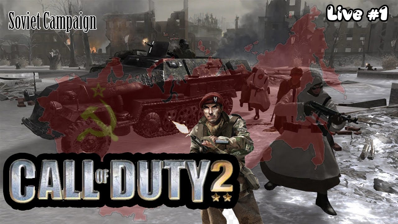 Game Perang Sesungguhnya ~ Soviet Campaign Call Of Duty 2 Gameplay #1 ...