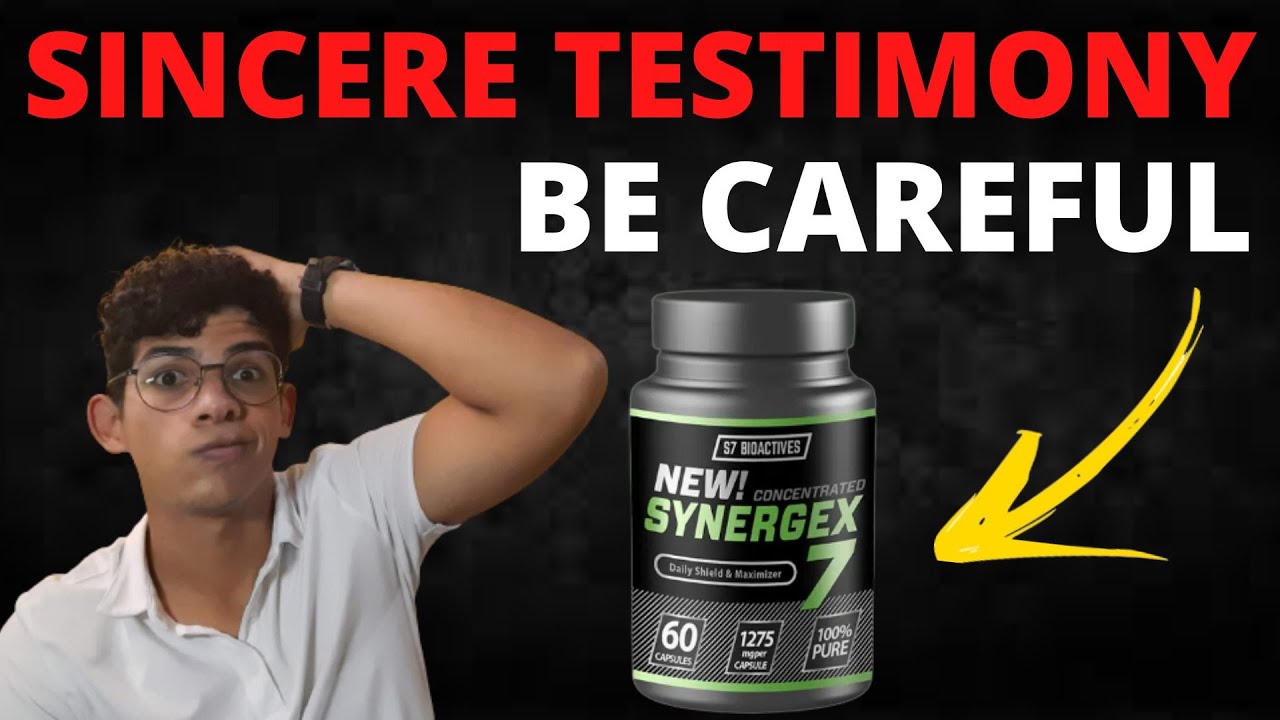 Synergex 7 Supplement Review!!Synergex 7 Side Effects!! - YouTube