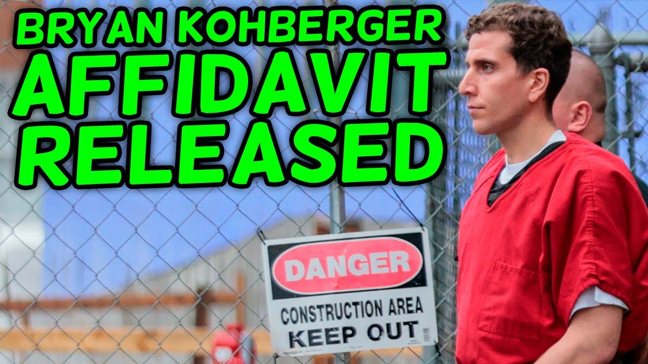 BRYAN KOHBURGER AFFIDAVIT & HEARING | ALPHA DAVID! - YouTube