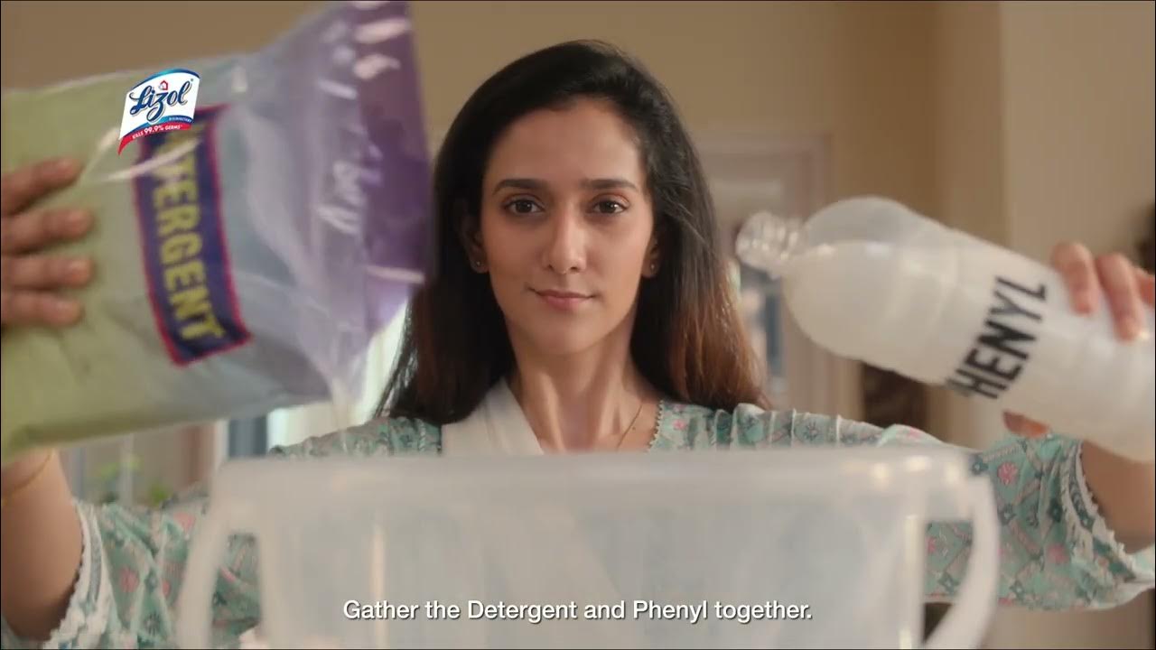 Dilaane adhoori safai se mukti, Aa gaya hai Naya Lizol Shakti I TVC 20 sec I Hindi - YouTube