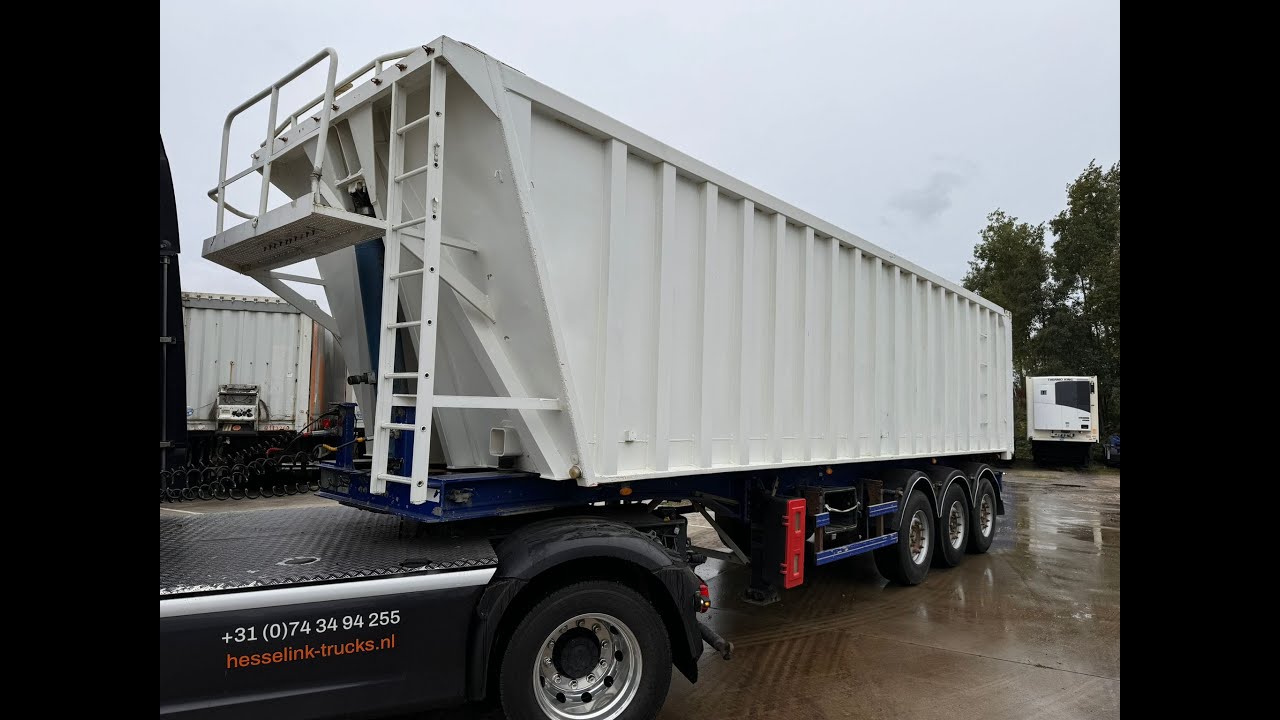 Stas tipper | 3 axle | White colour - YouTube