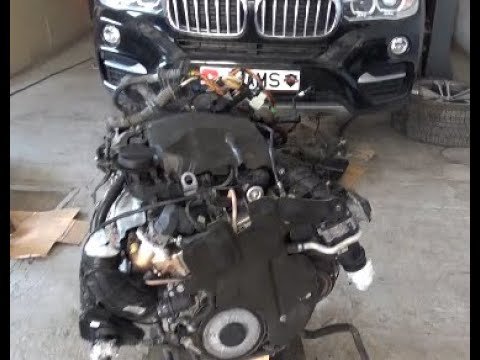 N57N engine replacement for BMW X6 F16. Why was it replaced? - YouTube