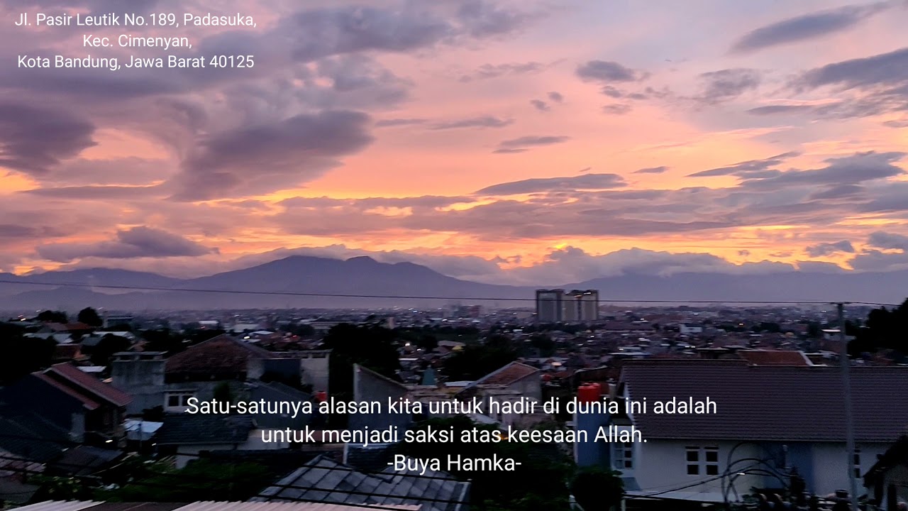 SUASANA MAGHRIB DI KOTA BANDUNG - YouTube