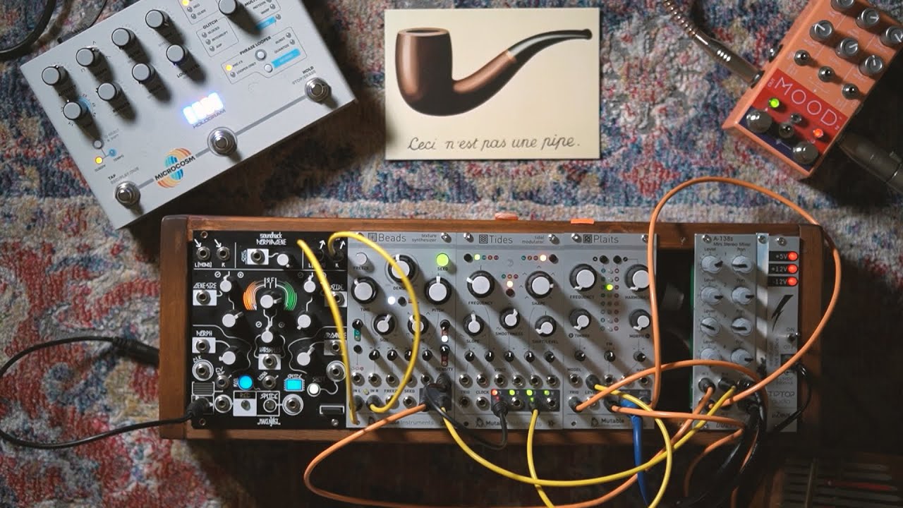 Notturno: Generative Ambient Improvisation with Kalimba and Modular synth - YouTube