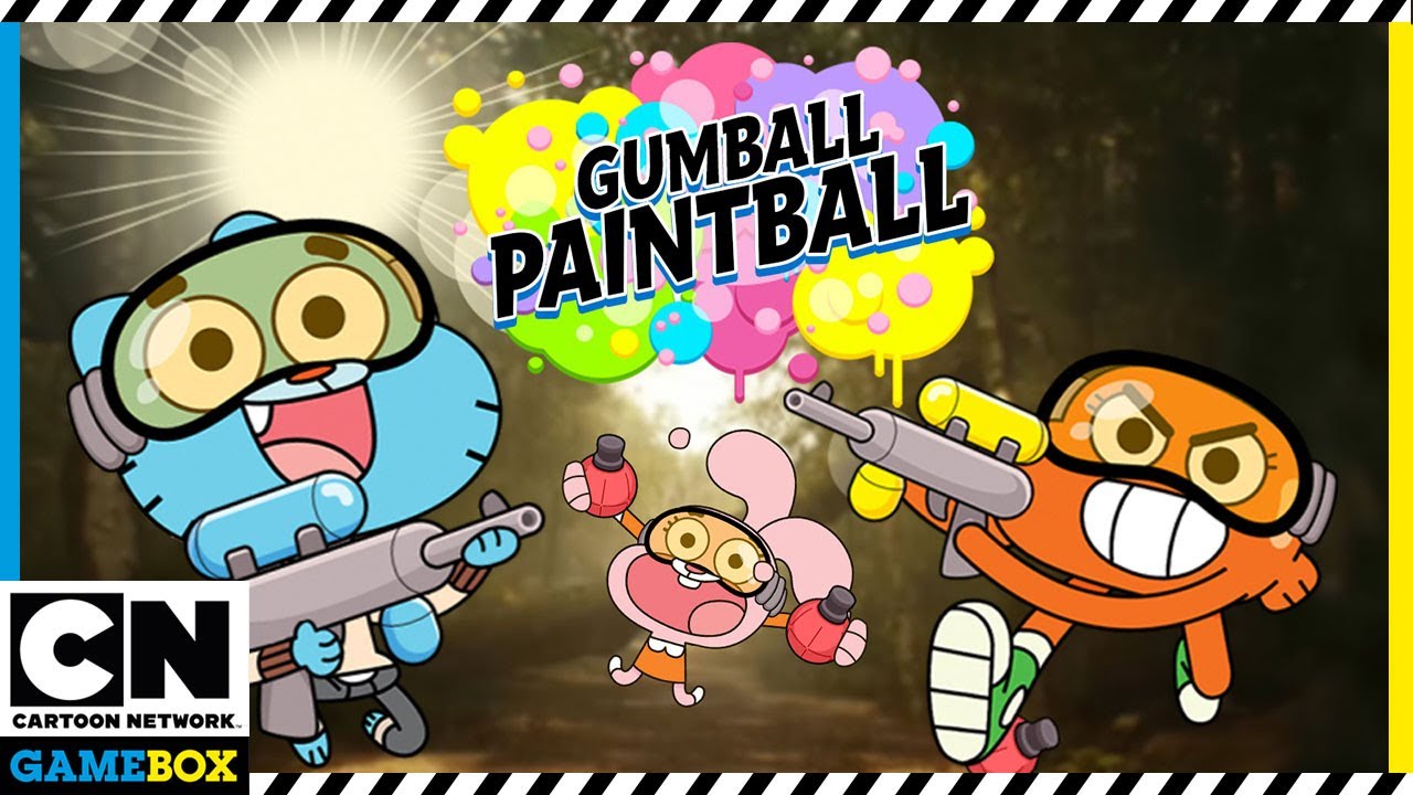 Gumball Paintball | The Amazing World of Gumball Gameplay | Cartoon ...