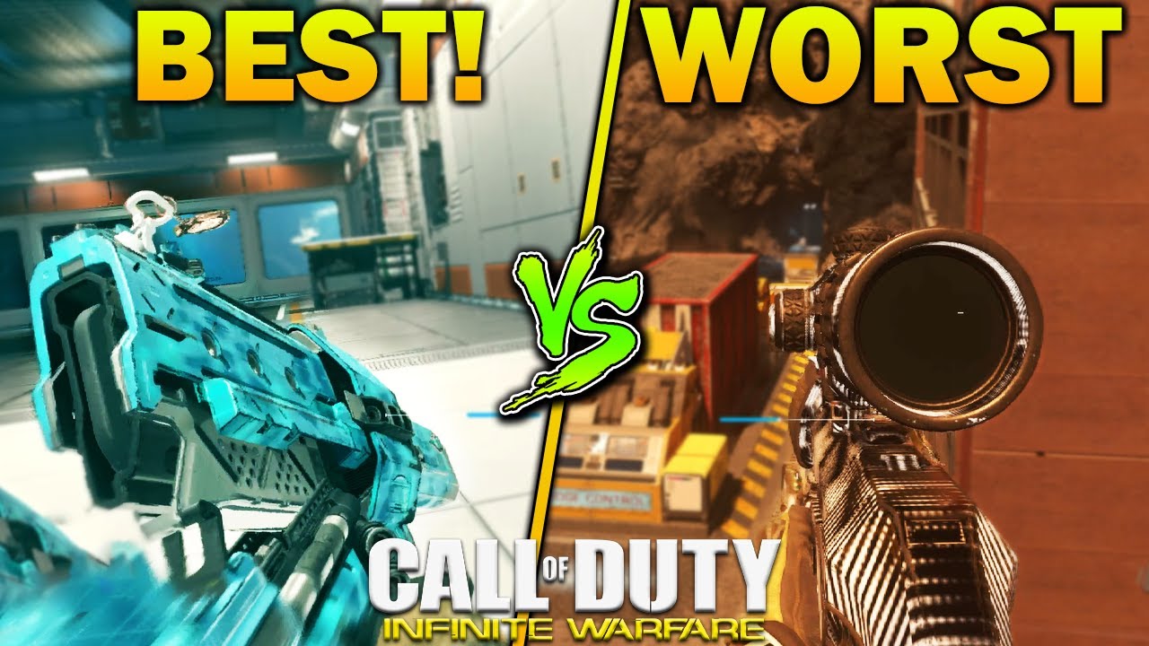 BEST GUN vs WORST GUN - New DLC Weapons Included (COD IW Update) - YouTube