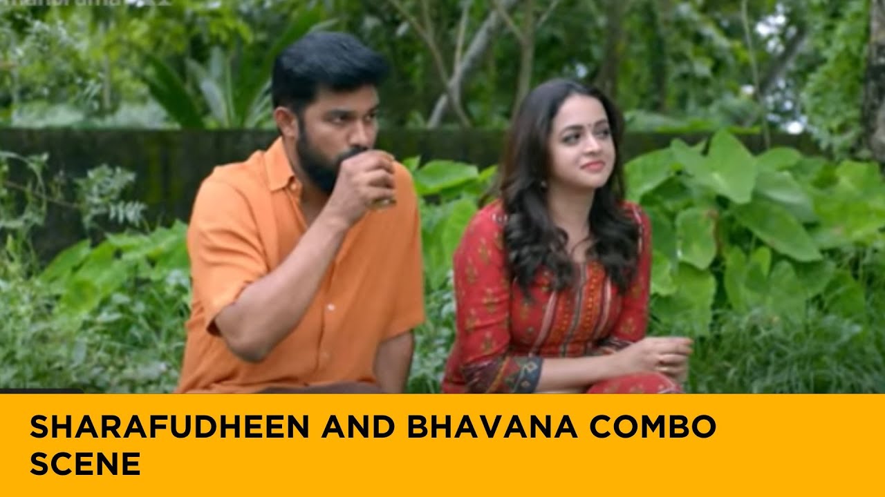 Sharafudheen and Bhavana combo scene | Bhavana | Malayalam Movie - YouTube