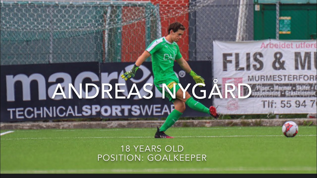 Andreas Nygaard - College Soccer Goalkeeper Recruiting Video - Class of ...