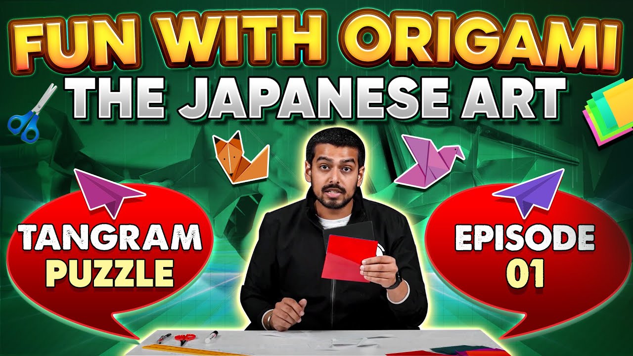 Art of Tangram Puzzle Making ! 💥 Origami Series - YouTube
