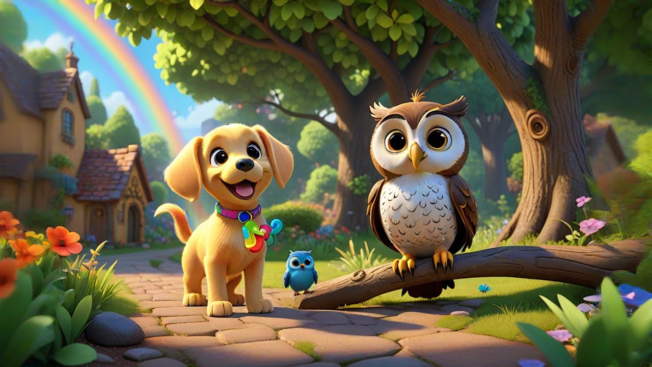 Puppy’s Rainbow Key | Magical Adventure Nursery Rhyme for Kids | Fun ...