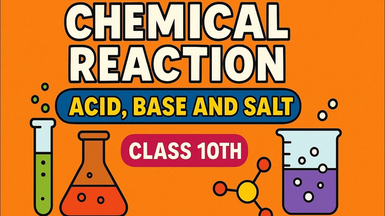 Chemical reaction and Equation | Acid base and salt Test solution ...