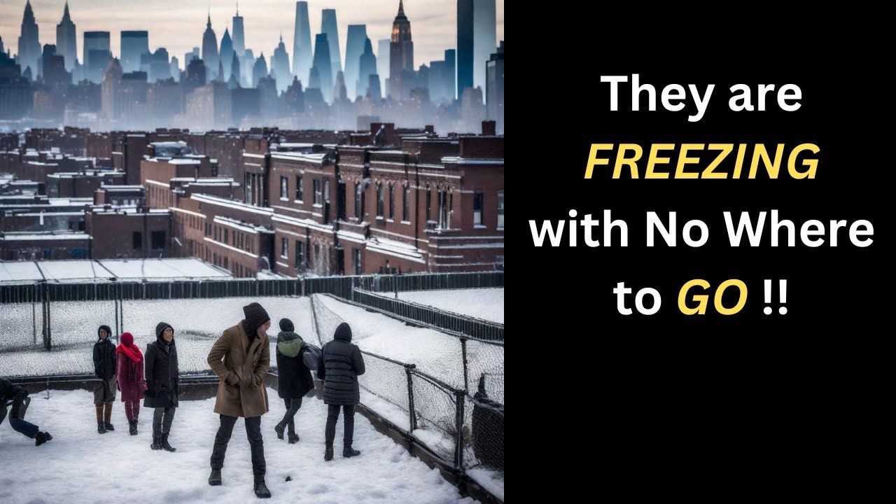 The Cold Reality: NYC Migrants' Struggle in Freezing Temps. - YouTube