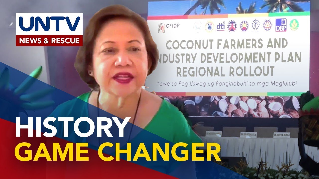 CFIDP, 'history game changer' sa coconut sector sa bansa - Sen. Cynthia ...