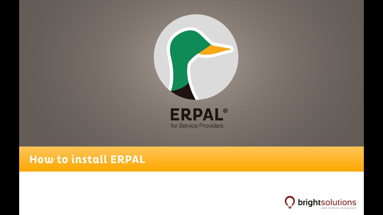 00 ERPAL for Service Providers - Installation - YouTube