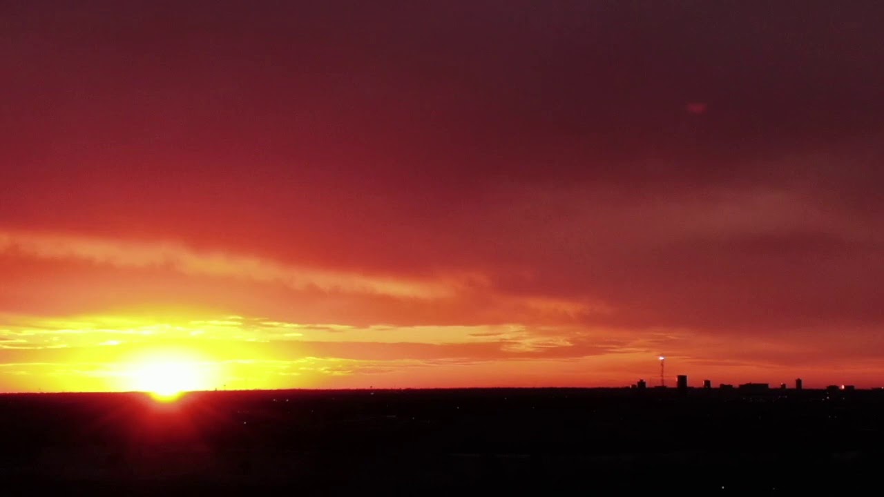 29 February 2020 sunset - YouTube