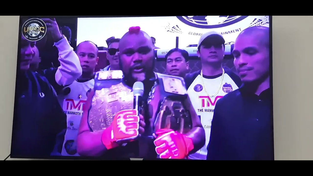 boss bullet vs the mammoth full fight and after fight interview - YouTube