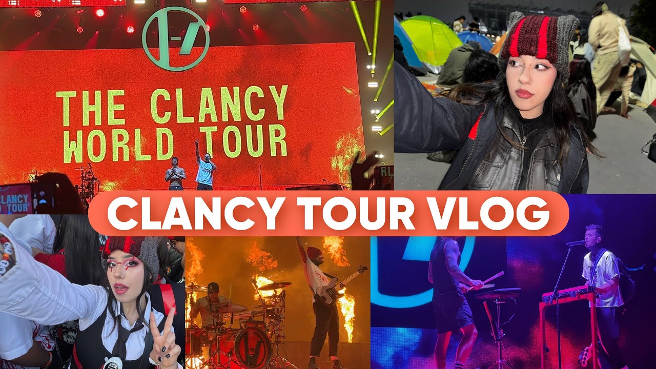 CLANCY TOUR VLOG | CDMX & MONTERREY - YouTube