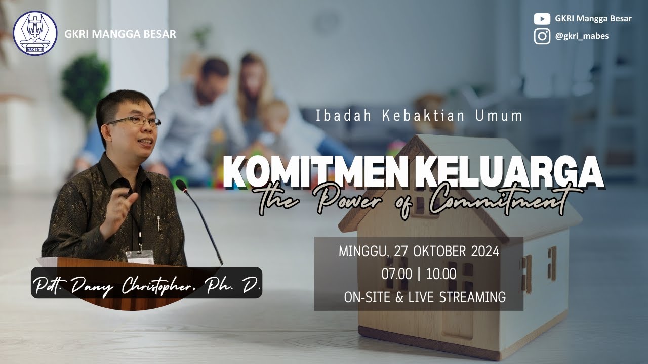 Ibadah Umum GKRI Mangga Besar | Minggu, 27 Oktober 2024 | Pk. 10.00 WIB ...