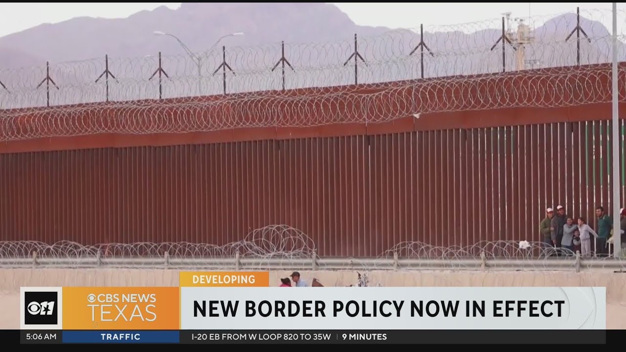 President Joe Biden unveils new border policy - YouTube