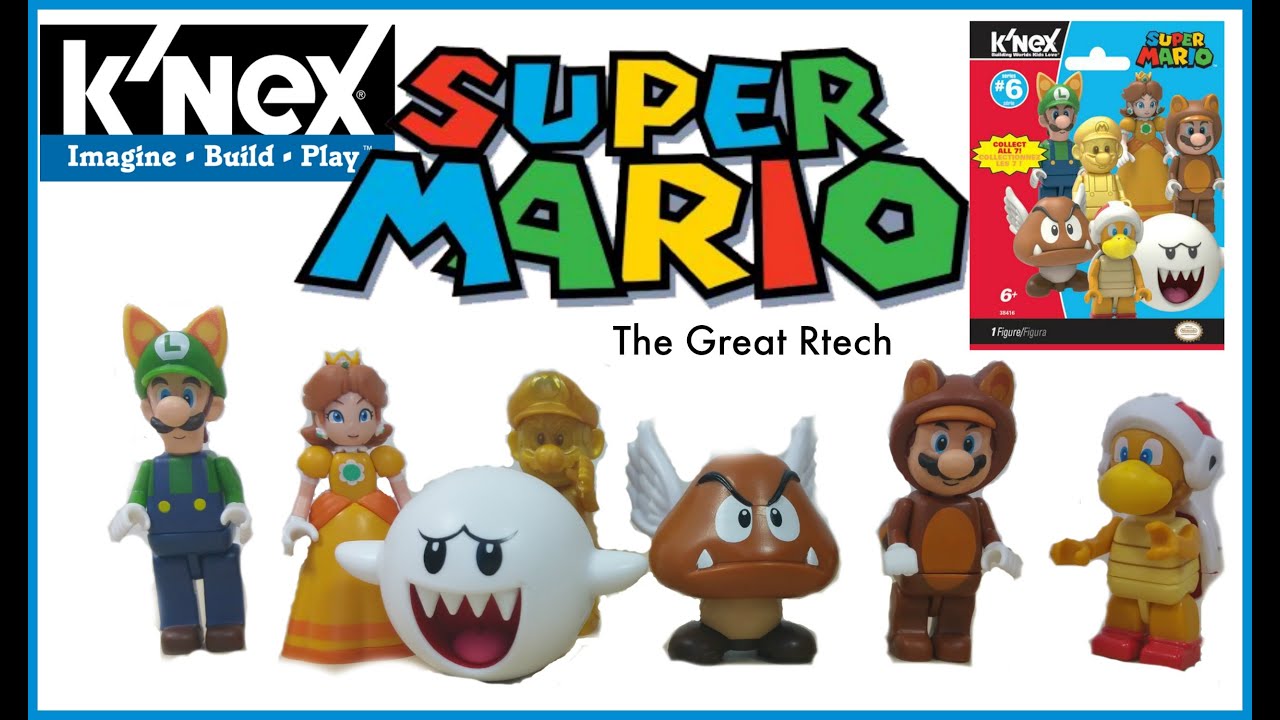K'NEX World of Nintendo Super Mario Figure blind bags SERIES 6 Plus ...